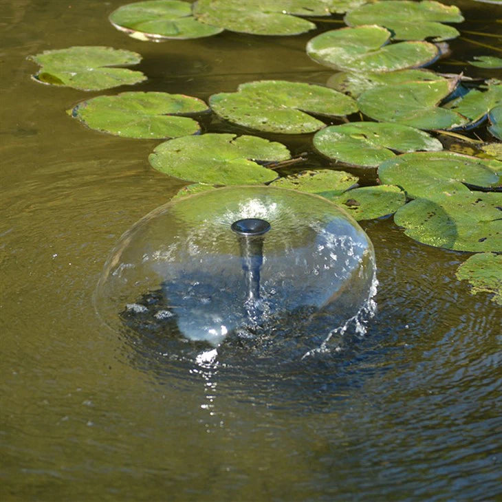 650Lph Solar Panel Pond Pump Battery Backup and Led Light water founta ...